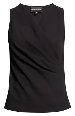 Emporio Armani Faux Wrap Shell