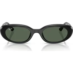 Ray-ban 53mm Pillow Sunglasses - Black/dark Green