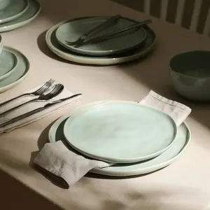 STONE + LAIN Mirella Stoneware 12-piece Dinnerware Set
