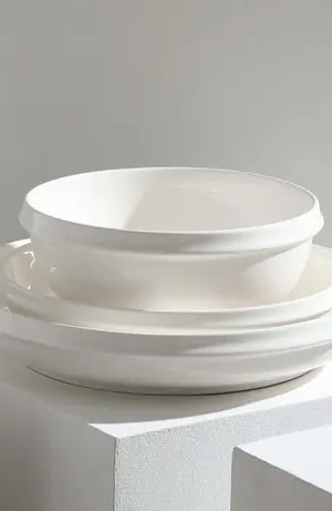 STONE + LAIN Verso Porcelain 12-piece Dinnerware Set