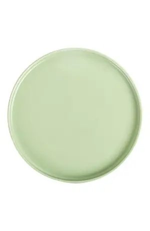 STONE + LAIN Stella Porcelain 6-piece Dinner Plate Set Lime Green