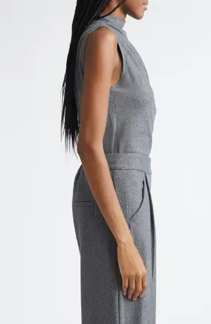 Veronica Beard Mylie Sleeveless Wool Blend Sweater