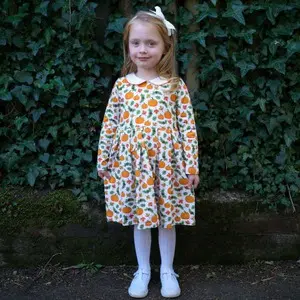 RACHEL RILEY Pumpkin Print Jersey Dress