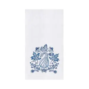 C&F HOME Harvest Gourd Design Dishtowel - Blue