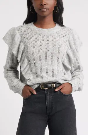 Treasure & Bond Off The Shoulder Sweaters For Women