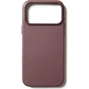 MUJJO Full Leather Case For Iphone 17 Pro Max - Bronze Red