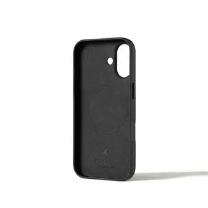 TROUBADOUR Full Leather Case For Iphone 17 - Black
