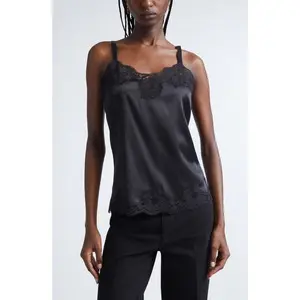 DOLCE & GABBANA Satin & Lace Camisole