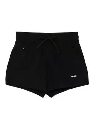 TEAM WANG DESIGN Logo-printed Performance Shorts