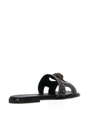 Kurt Geiger Eagle-charm Cut-out Sandals