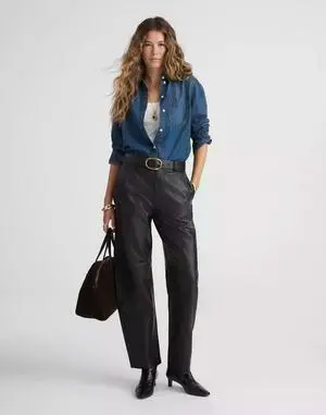 Madewell The Balloon Leather Pant