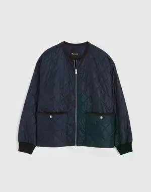 Madewell Quilted Bomber Jacket