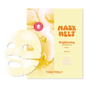 TONYMOLY Mask Melt Vitamin C + Rice Overnight Hydrogel Mask - One-color