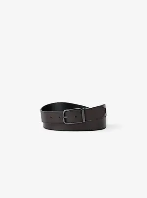 Michael Kors Reversible Leather Belt - Brown