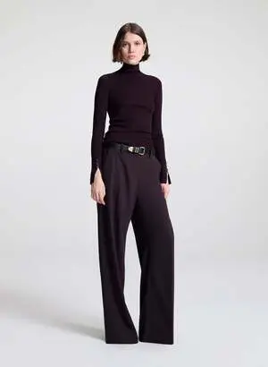 A.L.C. Liam Tailored Pant - Deep Plum