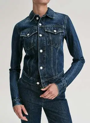 Women's Dark Denim Jackets
