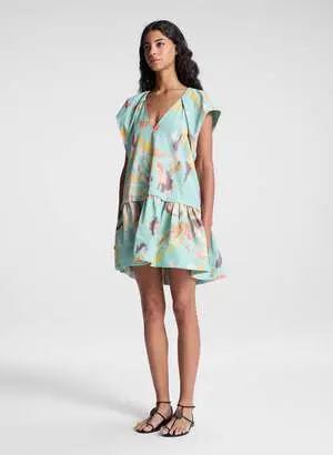 A.L.C. Ember Printed Mini Dress