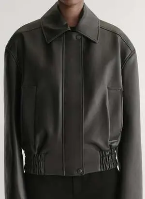 A.L.C. Otto Leather Jacket - Black