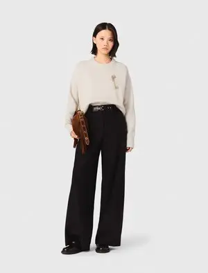 Maje Full Length Pants For Women