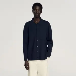 Sandro Knitted Shirt Jacket