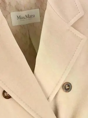 Max Mara Madame 101801 Double-breasted Belted Coat