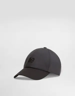 Dolce & Gabbana Nylon Canvas Baseball Cap - Black