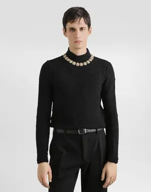 Dolce & Gabbana High-neck Wool Pullover