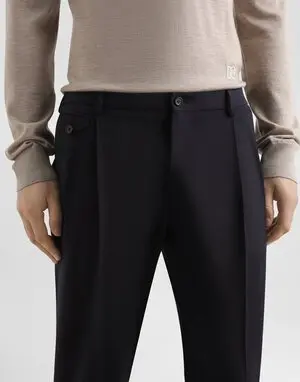 Dolce & Gabbana Wool Blend Trousers