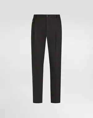 Dolce & Gabbana Wool Jersey Trousers