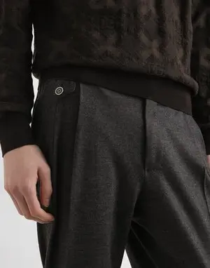 Dolce & Gabbana Wool Jersey Trousers