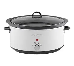COURANT 7-quart Oval Slow Cooker - One-color