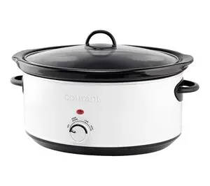 COURANT 7-quart Oval Slow Cooker