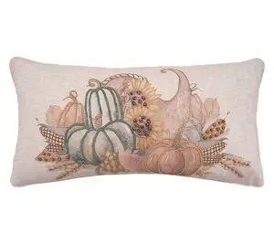 VALERIE PARR HILL 24' X 12' Autumn Fields Cornucopia Throw Pillow Valerie - One-color