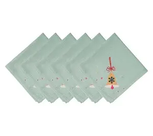 VALERIE PARR HILL Vintage Christmas Napkin Set Of 6 Valerie - One-color