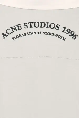 Acne Studios Erber Polo In Grey