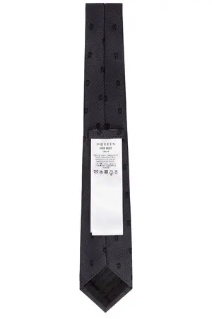 Alexander McQueen Skull Polka Dot Tie