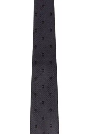Alexander McQueen Skull Polka Dot Tie