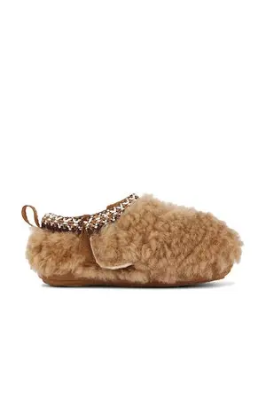 UGG Baby Tasman Maxi Curly Slipper - Chestnut
