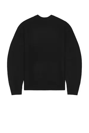 Helmut Lang Boiled Crew Sweater - Black