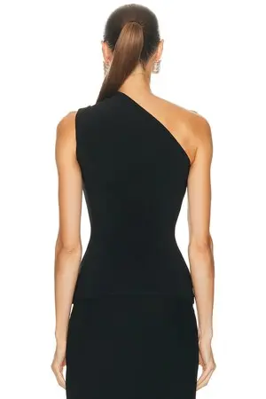 GRACE LING Claw One Shoulder Top