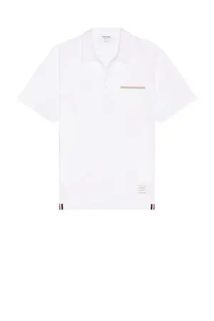 Thom Browne Oversized Short Sleeve Polo