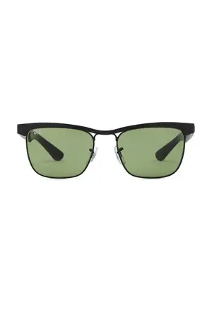 Ray-ban Wayfarer Deluxe - Matte Black & Green