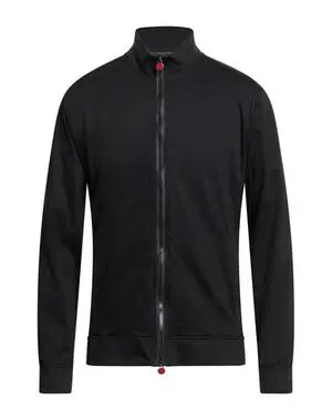 Kiton Cotton And Elastane Jersey Sweatshirt - Black