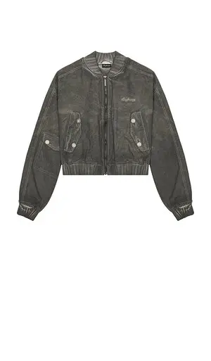 MADFRENZY Oversized Bomber Jacket