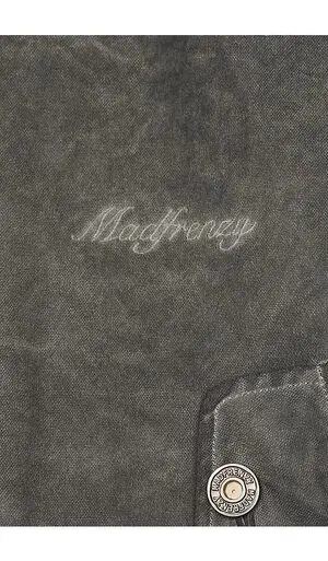 MADFRENZY Oversized Bomber Jacket