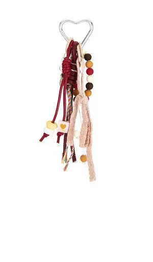 8 Other Reasons Love Letter Bag Charm - Burgundy