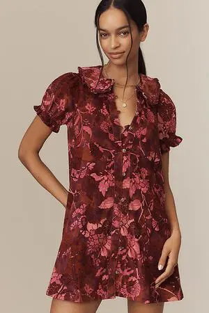 PILCRO The Keira Corduroy Mini Dress