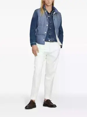 Brunello Cucinelli Padded Linen Gilet