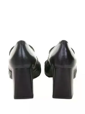 GUGLIELMO ROTTA 70mm Leather Block-heel Pumps