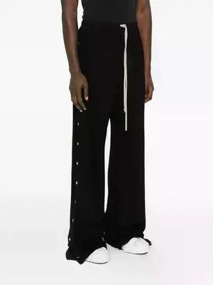 Rick Owens Button-detail Trousers - Black